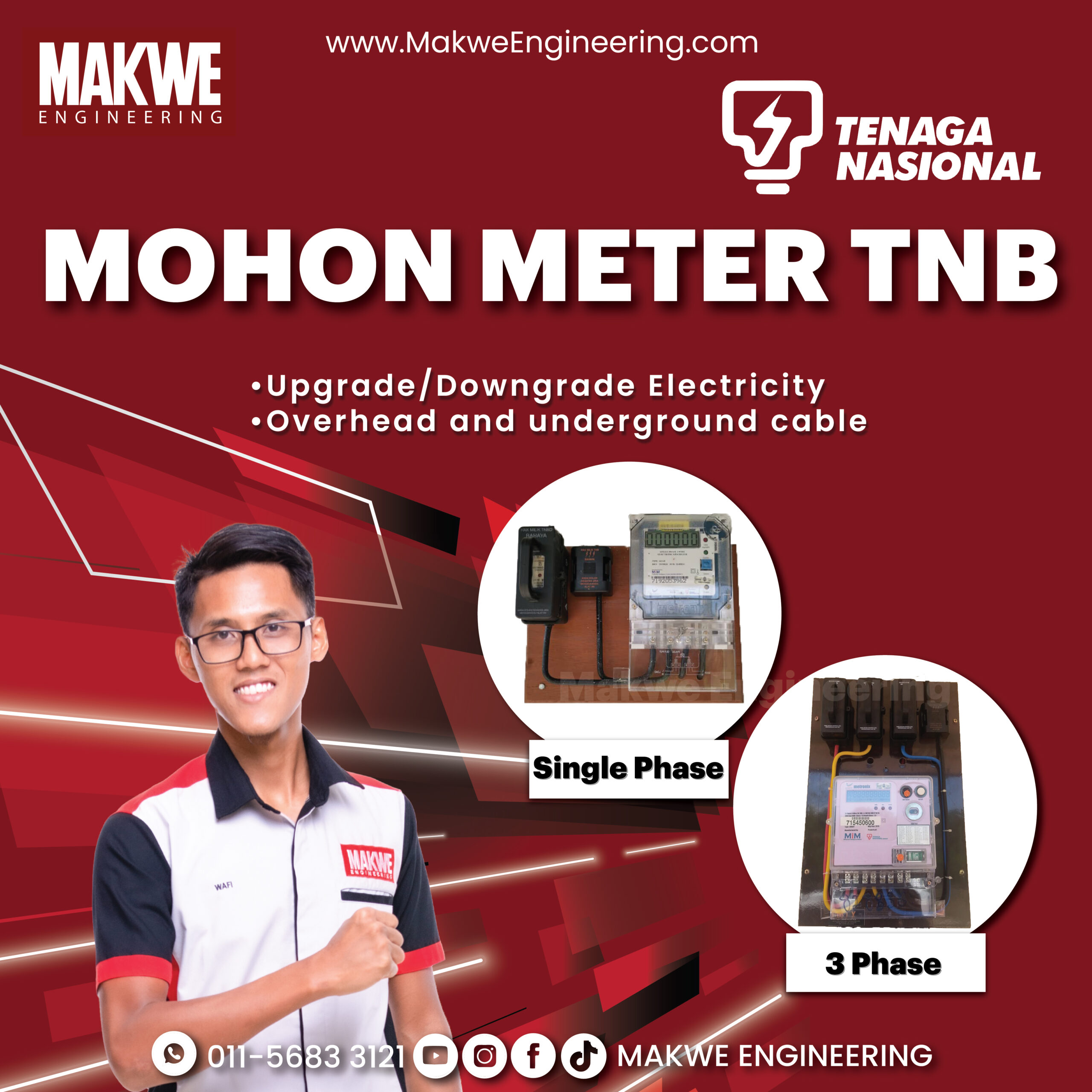 CARA MOHON METER TNB - Wiring Setia Alam